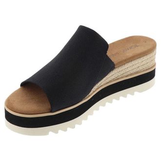 Toms Plateau-Pantoletten Damen Komfort Keilabsatz Sandalen - Stilvolles Design und individuelle Passform