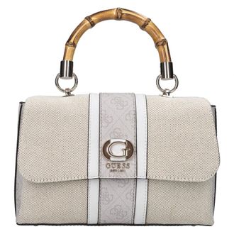Guess Femme, Sacs, Beige, Taille: ONE Size Kerima 4G Logo Handbag