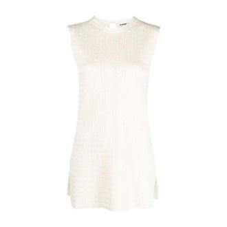 Jil Sander Knit Skirt - - Dresses - Damen - Beige - S