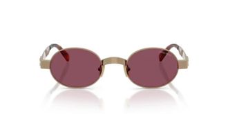 Miu Miu Eyewear SMUB51 Sunglasses - Gold