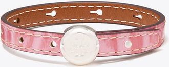 Tory Burch Icon Lederarmband