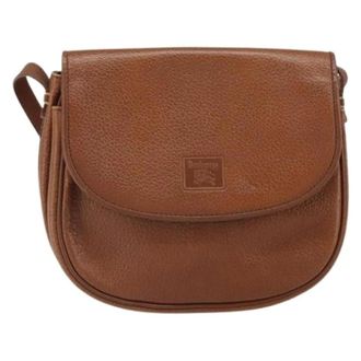 Burberry Sac bandouli&egrave;re vintage en cuir Pre-owned - Femme - Pre-owned - Brun - Taille: ONE Size