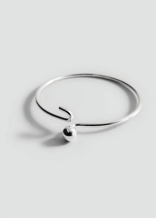 Mango Bracelet fin rigide argent - Femme - Taille unique - MANGO