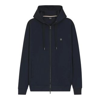 HUGO BOSS Homme, Sweatshirts et sweats &agrave; capuche, Bleu, Taille: XL Camicia