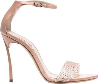 Casadei Damen, Schuhe, Beige, 39 EUGröße
