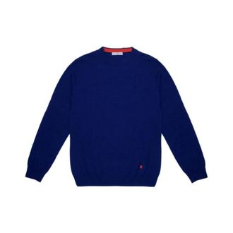 Manuel Ritz Crewneck Sweater - - Knitwear - Herren - Blau - M