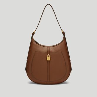 DeMellier Le sac hobo Siena Grain fin marron clair DeMellier