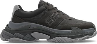 Balenciaga Low-Top Sneaker - Triple S Logo Sneakers - Gr. 44 (EU) - in Grau - f&uuml;r Damen