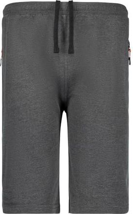 Adamo Short de jogging grandes tailles pour homme 2XL-14XL, Anthracite, 10XL grande taille