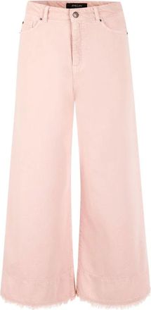 Marc Cain Femme, Jeans, Rose, Taille: 46 FR Wide Jeans