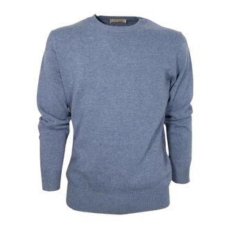 Cashmere Company Shirts - - Knitwear - Herren - Blau - 2XL