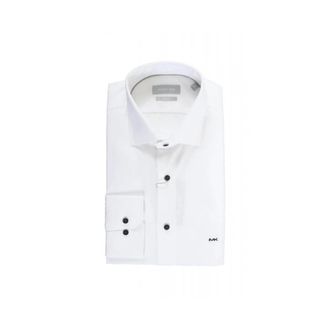 Michael Kors Slim Fit Easy Care Stretch Hemd - - Shirts - Herren - Wei&szlig; - 3XL