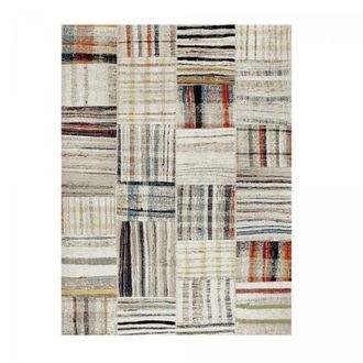 Un amour de tapis Unamourdetapis - Tapis berb&egrave;re motifs tribaux 160x230 beige maro