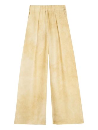 Cortana Dream elasticated-waist palazzo pants - Nude