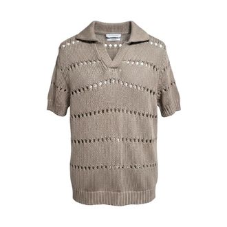 Daniele Fiesoli Herren, Strickwaren, Beige, MGr&ouml;&szlig;e