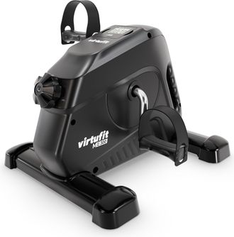 VirtuFit MB300 Pedaltrainer, Arm und Beintrainer im Sitzen, Mini Heimtrainer mit Haltegriff und Trainingscomputer, Modell 2026