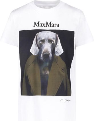 Max Mara Bedrucktes T-Shirt