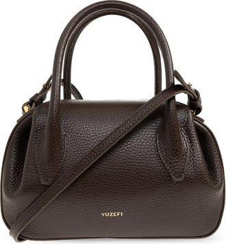 Yuzefi Femme, Sacs, Brun, Taille: ONE Size Oyster Mini Handbag