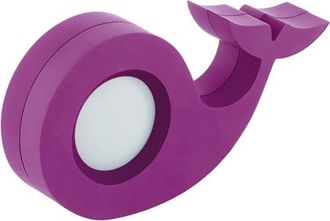 Eglo LED Tischlampe Walina, Nachttisch Kunststoff in Purple, Kunststoff in satiniert warmweiß