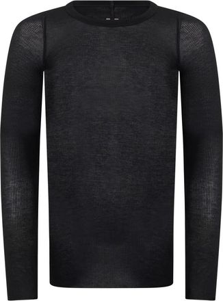 Rick Owens Homme, Pulls, Noir, Taille: M T-Chemises