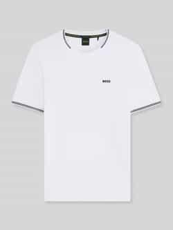 HUGO BOSS Regular Fit T-Shirt aus Baumwoll-Mix Modell TAUL