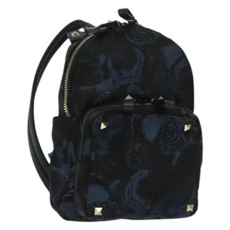 Valentino Pre-owned Nylon ruckscke - - Pre-owned - Damen - Blau - ONE SIZE