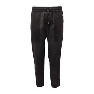 Paolo Pecora Schwarze Hose 22I C1M0 B051 - - Trousers - Herren - Schwarzk - L