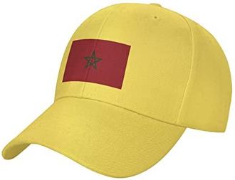 Generic Casquette Baseball Drapeau du Maroc Chapeau De Golf Casual,Mode Casquettes Sports pour Camping Outdoor Randonn&eacute;e