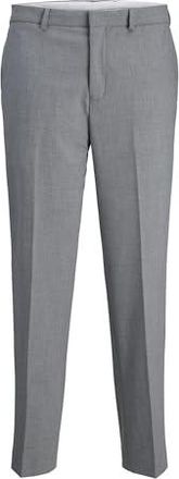 Jack & Jones Premium Pantalon habillé JPRTHEO Pantalons de Tailleur Regular Fit Light Grey Melange 54 Light Grey Melange 54