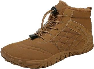 Generic YUJIEBB Bottes de randonn&eacute;e minimalistes imperm&eacute;ables pour homme et femme, chaussures dhiver pieds nus, bottes de neige chaudes z&eacute;ro chute, large bo&icirc;t