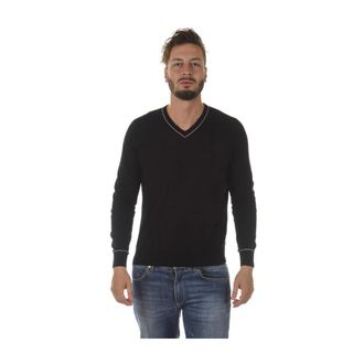 Armani Jeans Gem&uuml;tlicher Strickpullover - - Knitwear - Herren - Blau - L