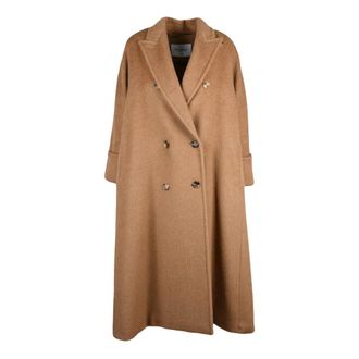 Max Mara Caronte Mantel - - Coats - Damen - Braun - 4XS
