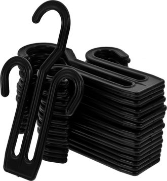 BESPORTBLE 20 Stück Schuhaufhänger aus Robustem PP Kunststoff Pantoffelhalter zum Hängen Vielseitig für Sandalen und Hausschuhe Platzsparendes Wandregal zum Schu