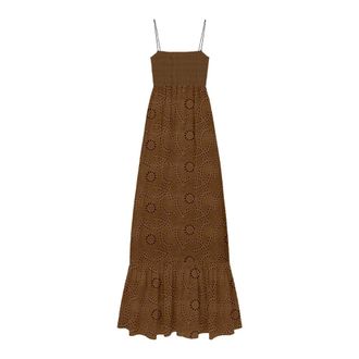 MC2 Saint Barth Femme, Robes, Brun, Taille: 38 FR Maxi Dress