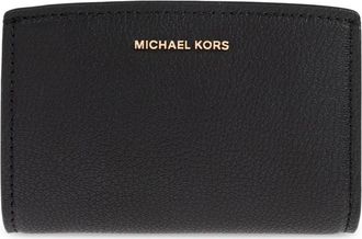 Michael Kors Femme, Accessoires, Noir, Taille: ONE Size Bryant Medium Pebbled Leather Wallet