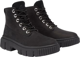 Timberland Damen Greyfield Wanderstiefel, Black Nubuck, 37.5 EU