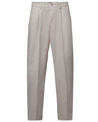 Drykorn Leichte Twill-Chino Maryko mit Bundfalten, Relaxed Fit in