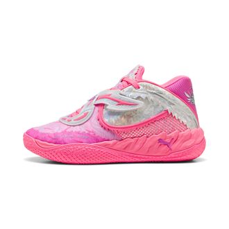 Puma Chaussures de basket MB.05 World Tour Unisexe, Chaussures, Rose, 49.5