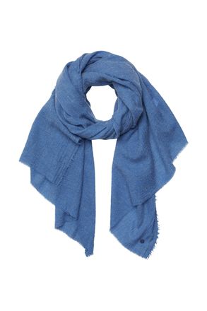 Esprit Damen 083EA1Q308 Winter-Schal, 430/BLUE, 1SIZE