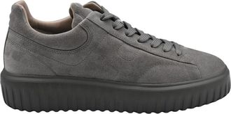 Hogan Homme, Chaussures, Gris, Taille: 44 EU Laced Chaussures Noos