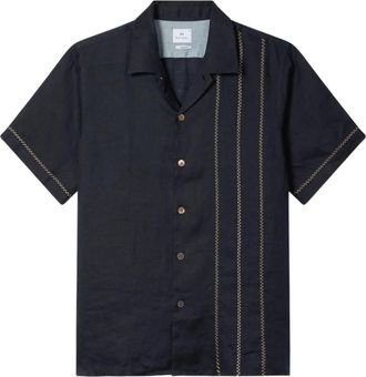 Paul Smith Homme, Chemises, Bleu, Taille: M Short Sleeve Chemises