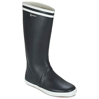 Aigle Goeland Bottes & Bottines de Pluie Homme, Marine Blanc, 38