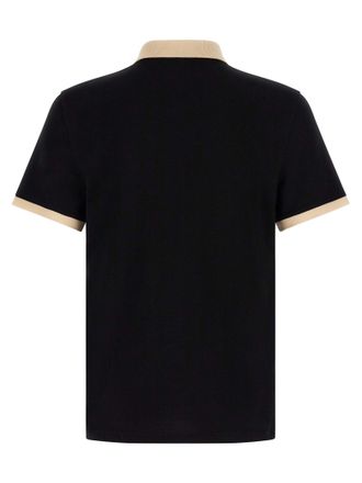 Valentino Garavani Mens Bicolor Cotton Polo Shirt