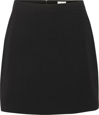 Kaffe Femme, Jupes, Noir, Taille: 42 FR Jupe A-line Noire Profonde