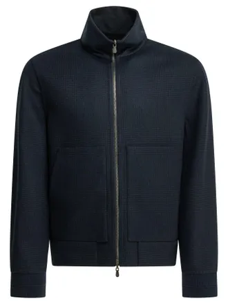 Brunello Cucinelli Blouson aviateur en cachemire Brunello Cucinelli