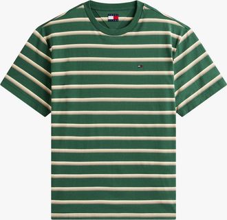 Tommy Hilfiger T-shirt droit ray&eacute; en coton