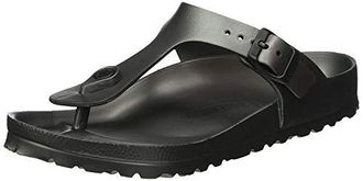 Birkenstock Gizeh Eva donkergrijs slippers dames