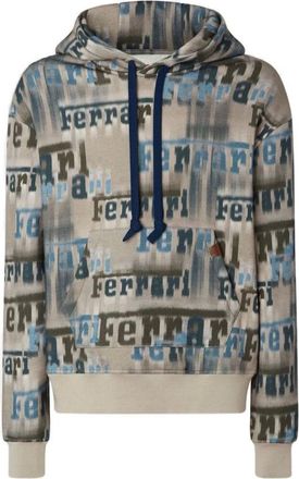 Ferrari Homme, Sweatshirts et sweats à capuche, Multicolore, Taille: S SweaT-shirt Imprimé Ikat