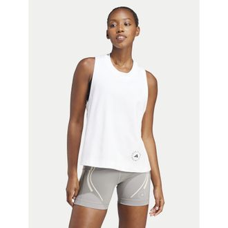adidas adidas by Stella McCartney Top IB6858 Wei&szlig; Regular Fit