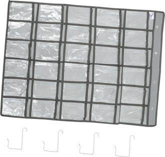 DOITOOL F&auml;cher Aufbewahrungsh&auml;ngetasche aus Rei&szlig;festem Vliesstoff Vielseitiger T&uuml;r Organizer f&uuml;r Zuhause B&uuml;ro und Mietwohnungen Praktische H&auml;ngeaufbewahrung f